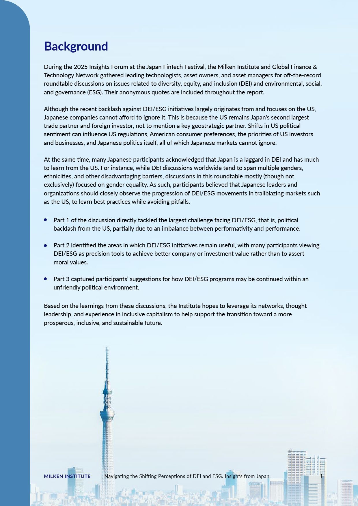 Navigating the Shifting Perceptions of DEI and ESG: Insights from Japan