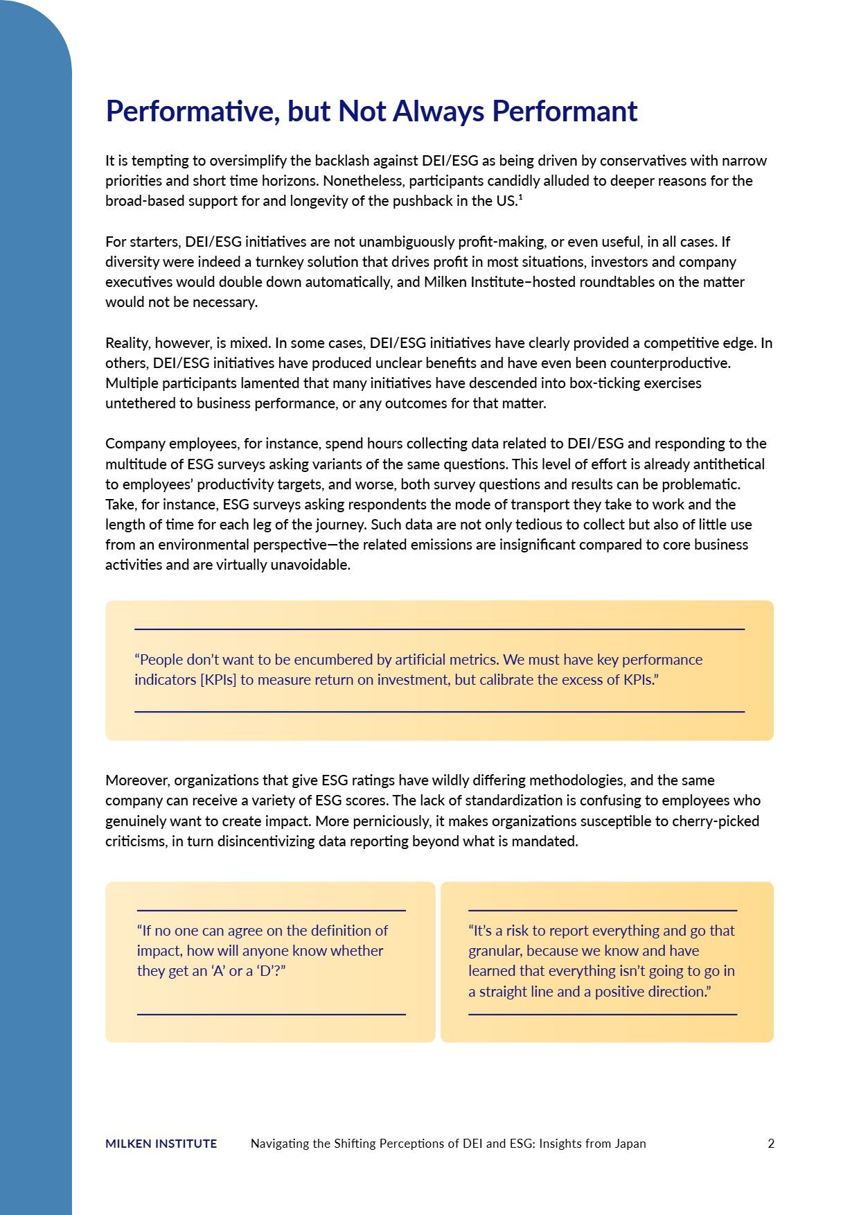 Navigating the Shifting Perceptions of DEI and ESG: Insights from Japan